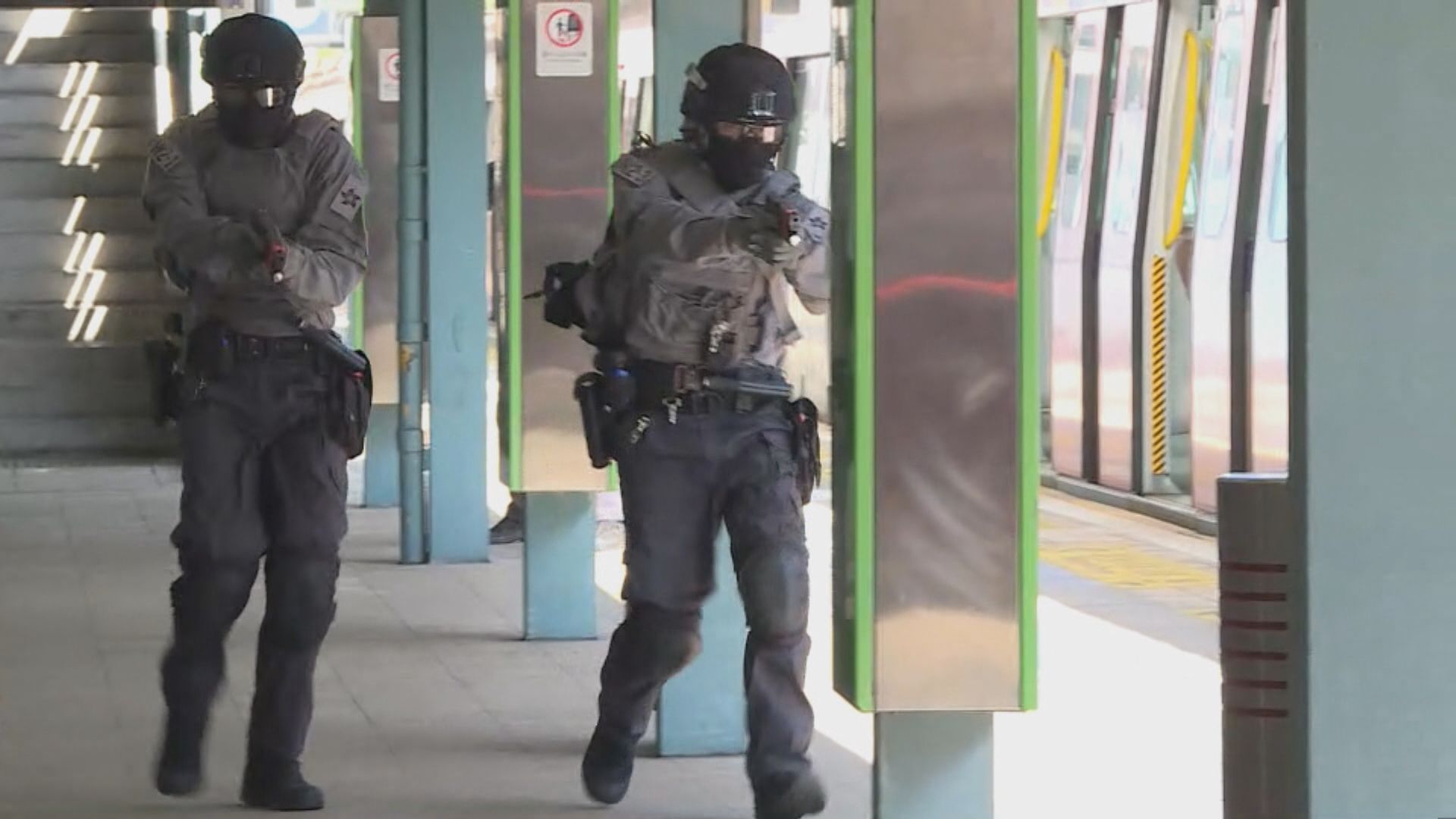 警方成立鐵路應變部隊 周日起在車站巡邏 | Now 新聞